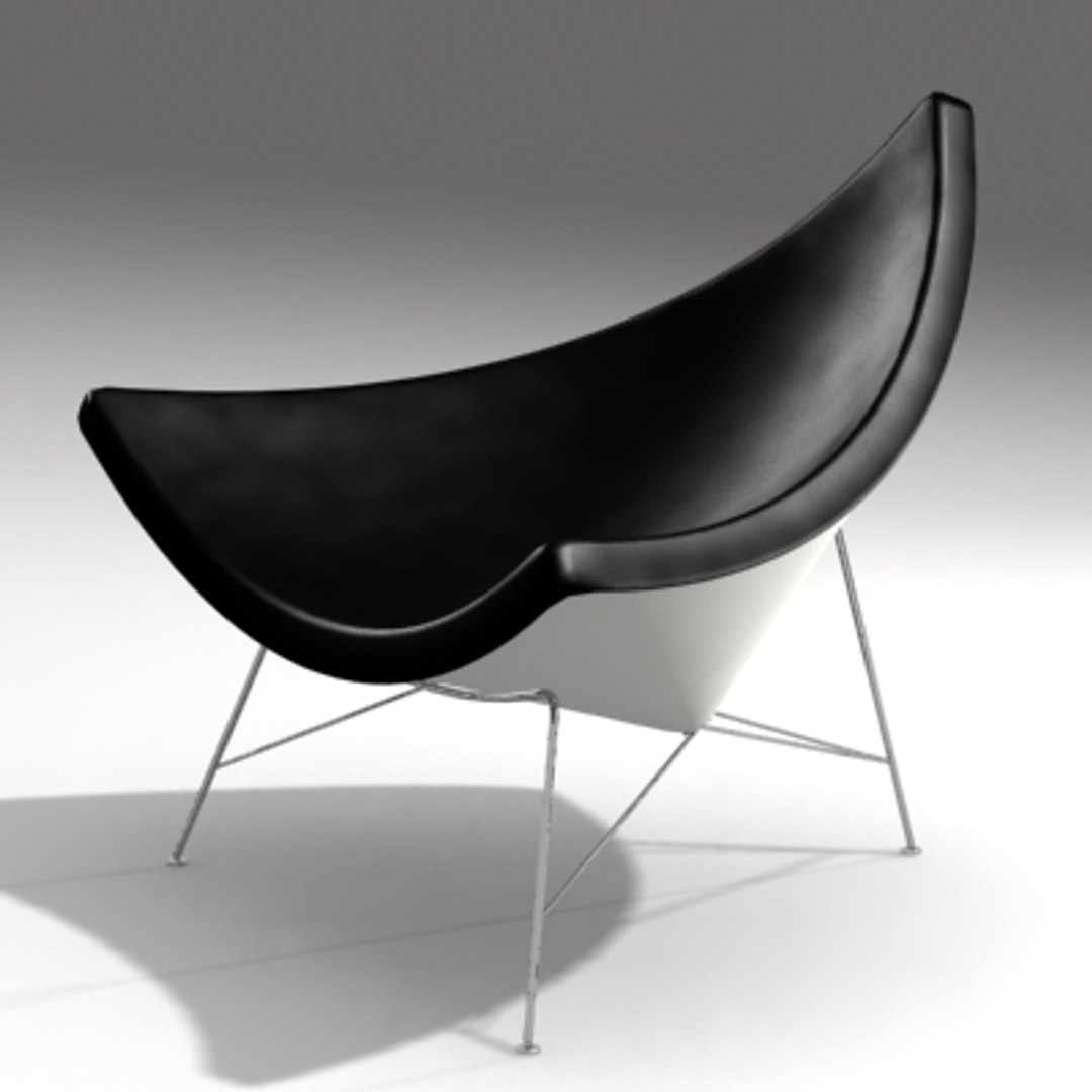 nelson coconut chair 3d model
