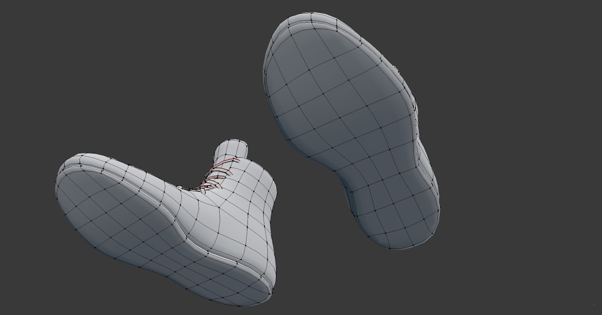Boxing Boots 3D Model - TurboSquid 1382387