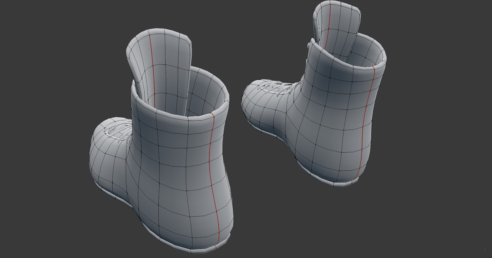 Boxing Boots 3D Model - TurboSquid 1382387