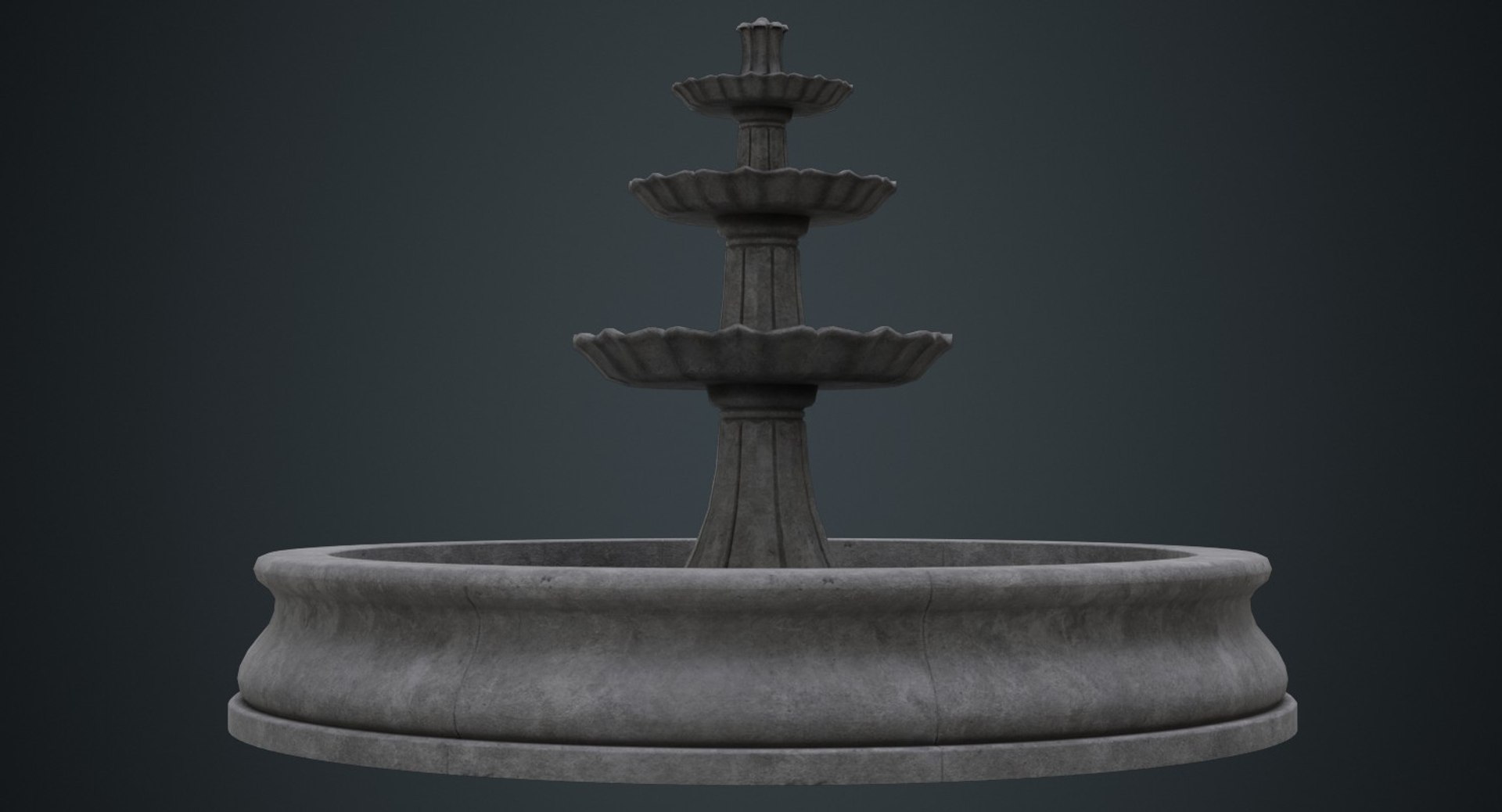 Fountain 2b 3D Model - TurboSquid 1333857
