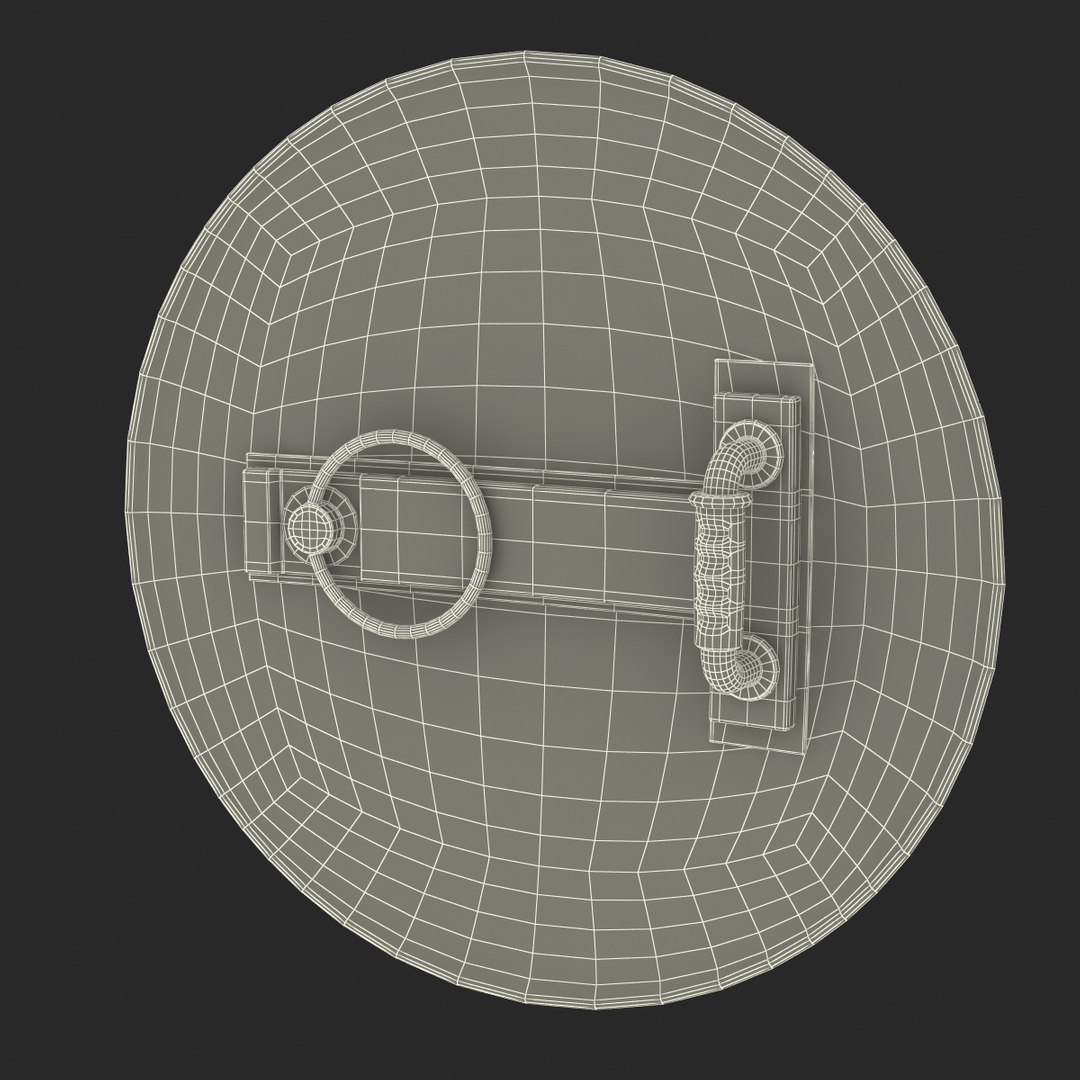 Police Anti Riot Shield C4d