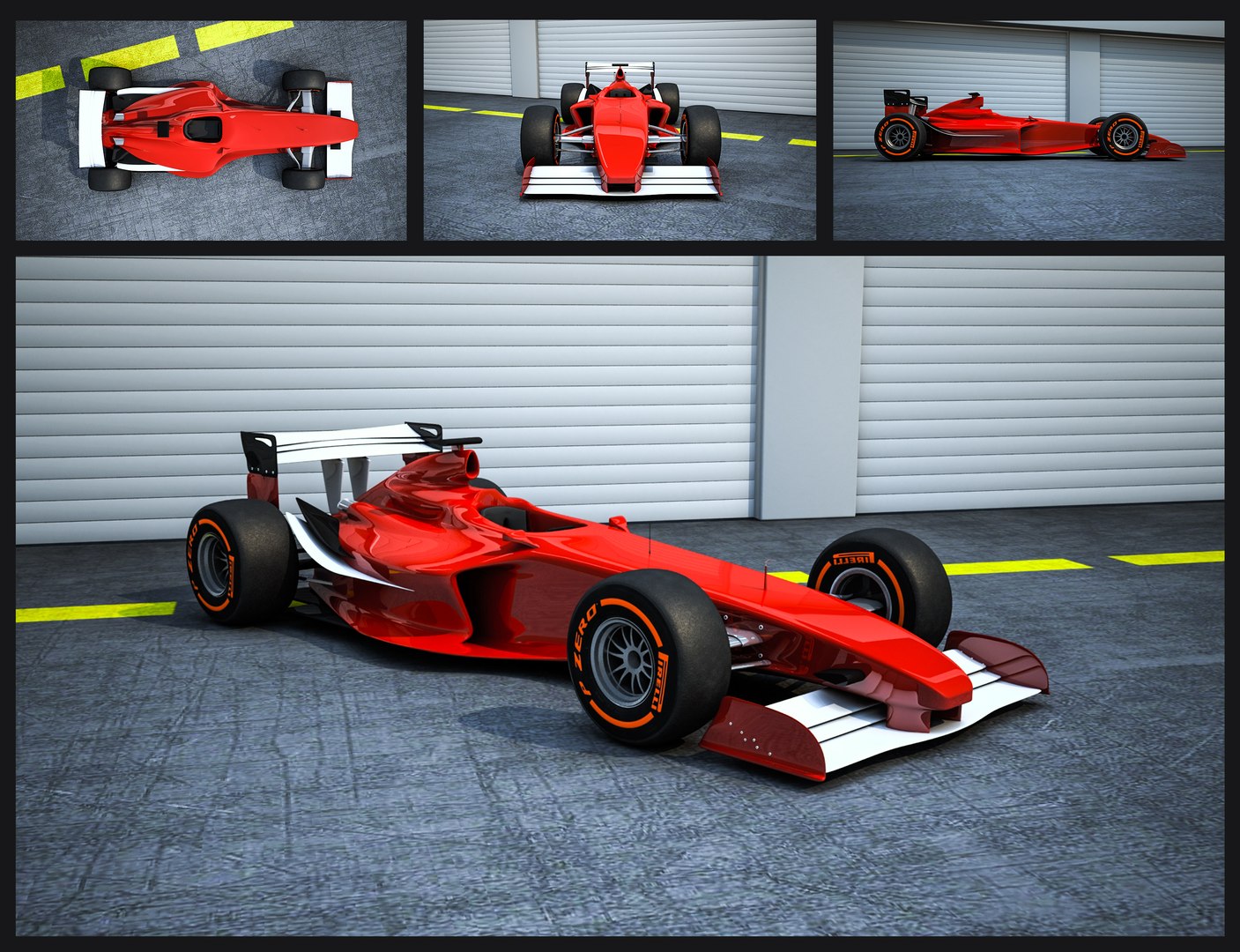 3d Model Formula 1