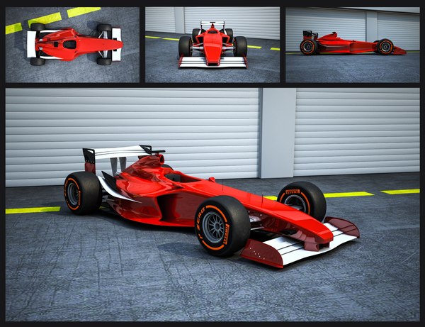 3d model formula 1