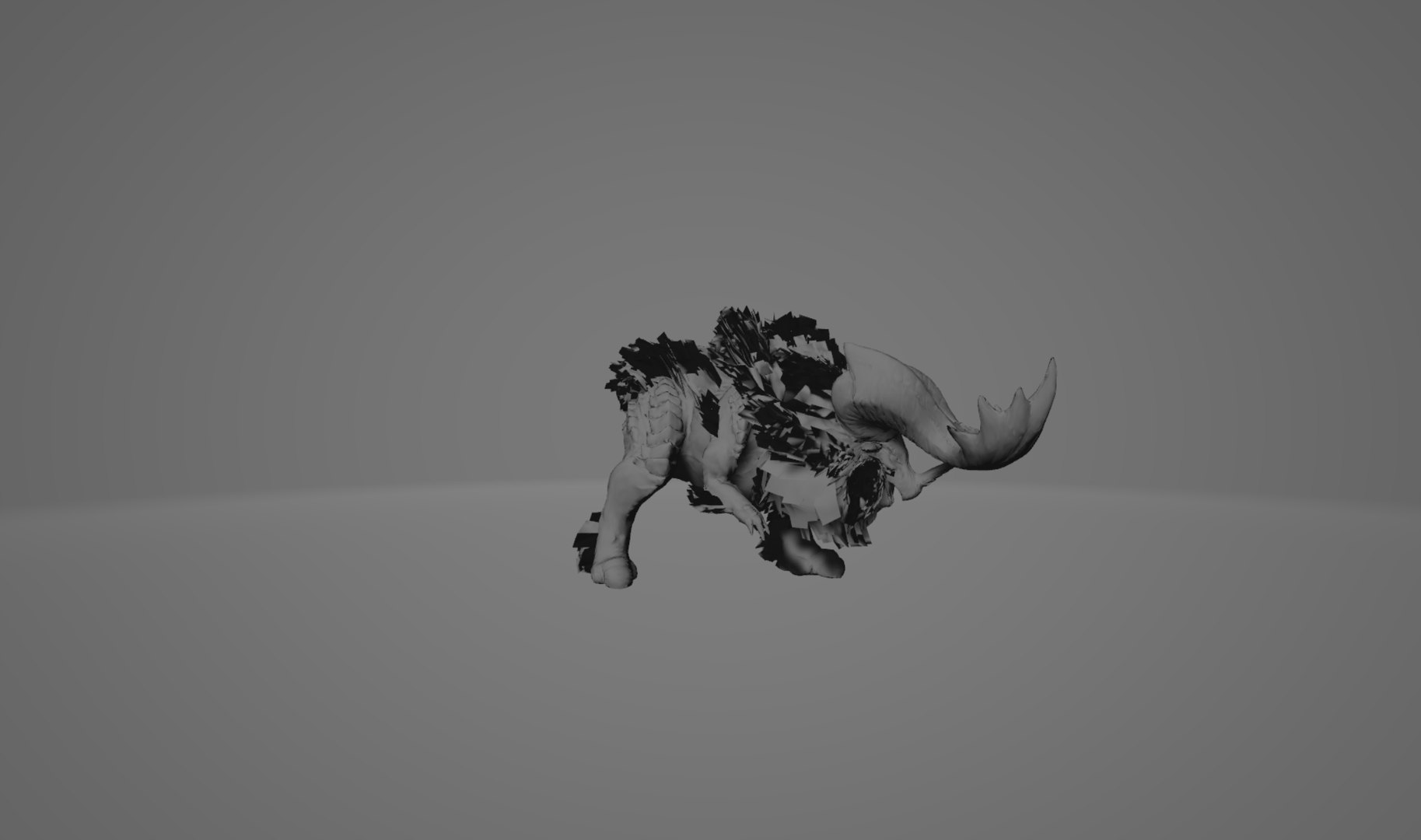 3D MONSTER HUNTER BANBARO - TurboSquid 2226361