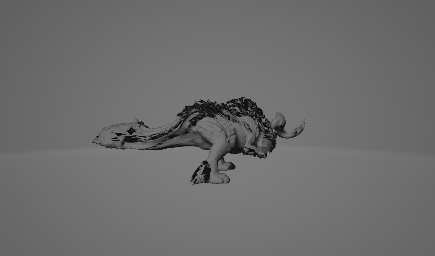 3D MONSTER HUNTER BANBARO - TurboSquid 2226361