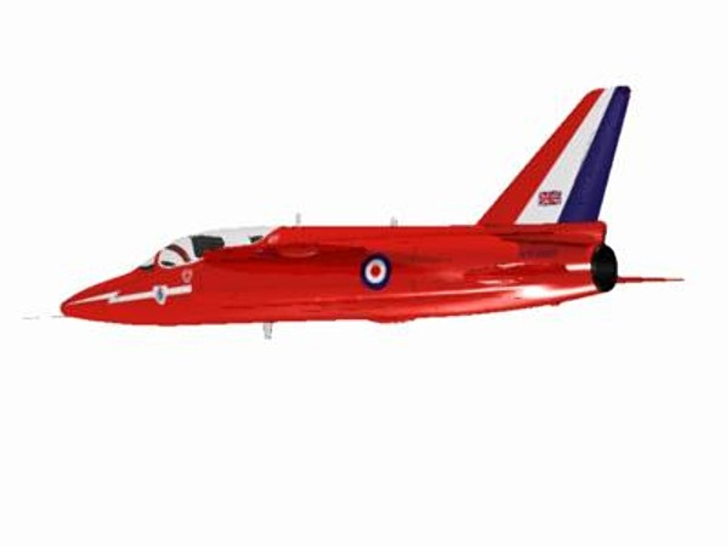 3d model gnat siddely red arrows
