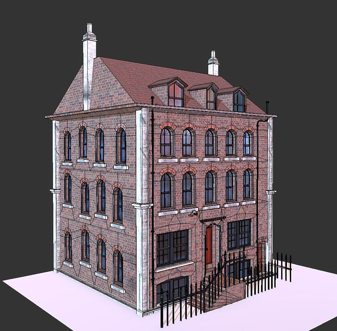 London Building 3D Model - TurboSquid 1297464