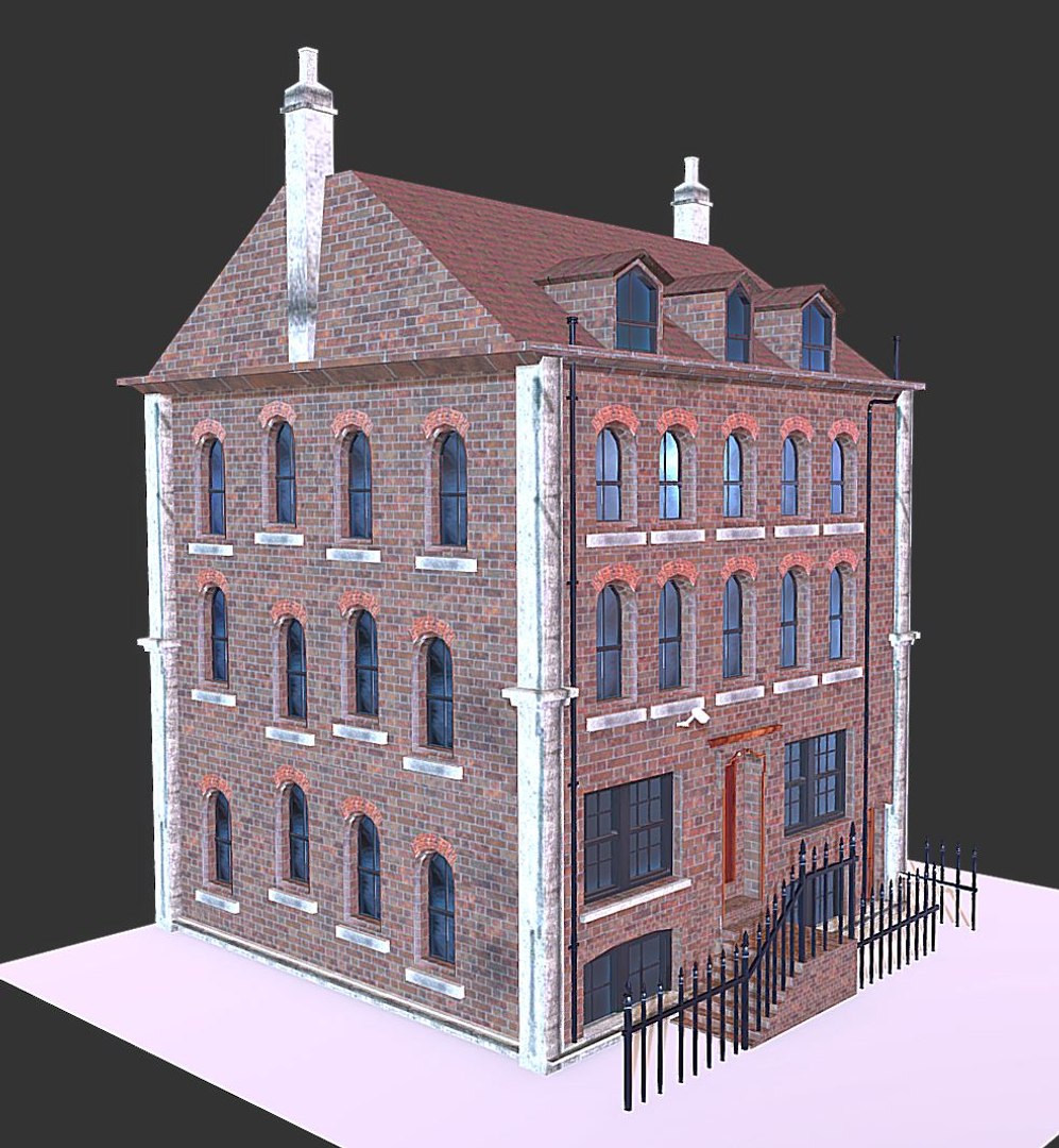 London Building 3D Model - TurboSquid 1297464