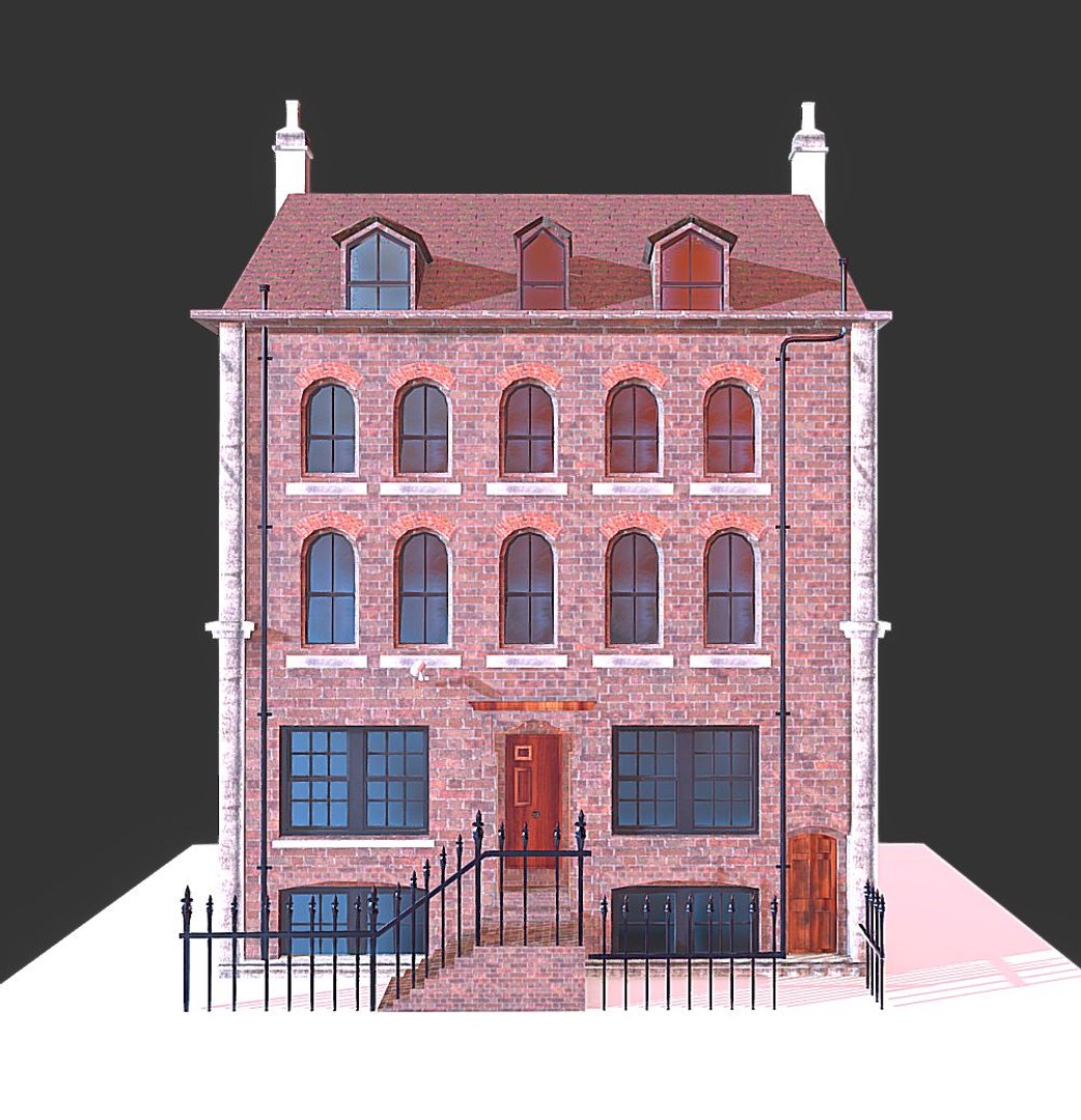 London Building 3D Model - TurboSquid 1297464