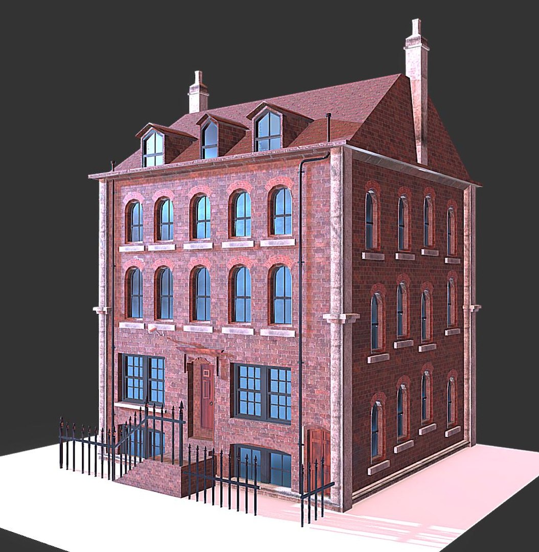 London Building 3D Model - TurboSquid 1297464