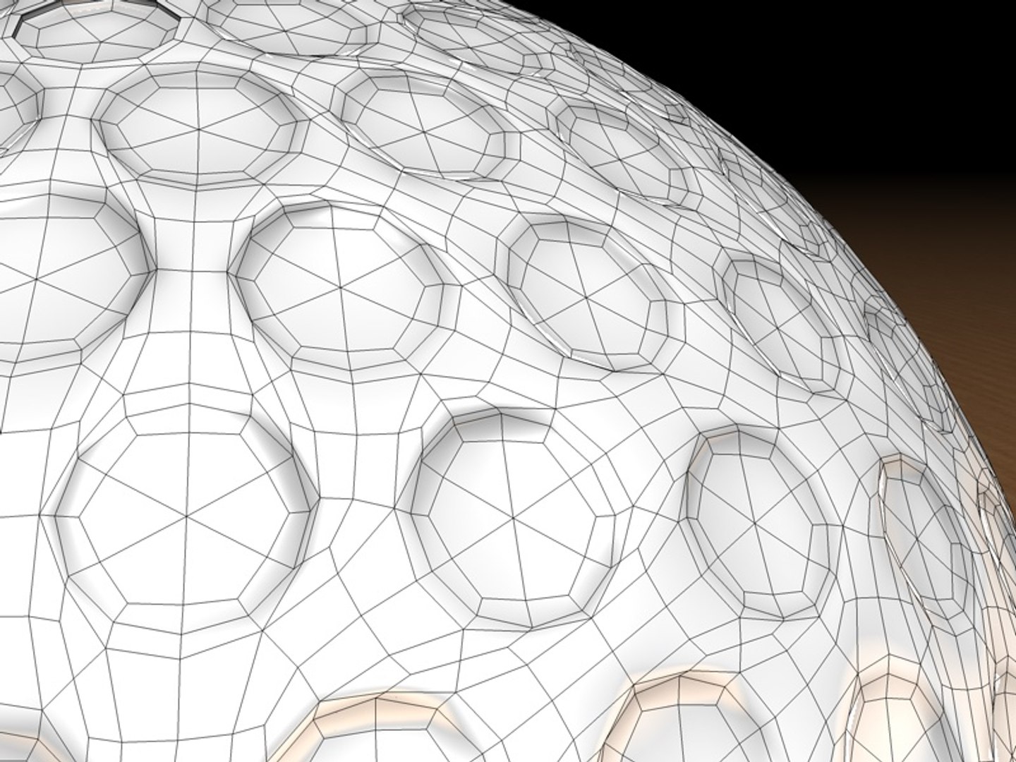 3d Model Of Golf Ball Stand