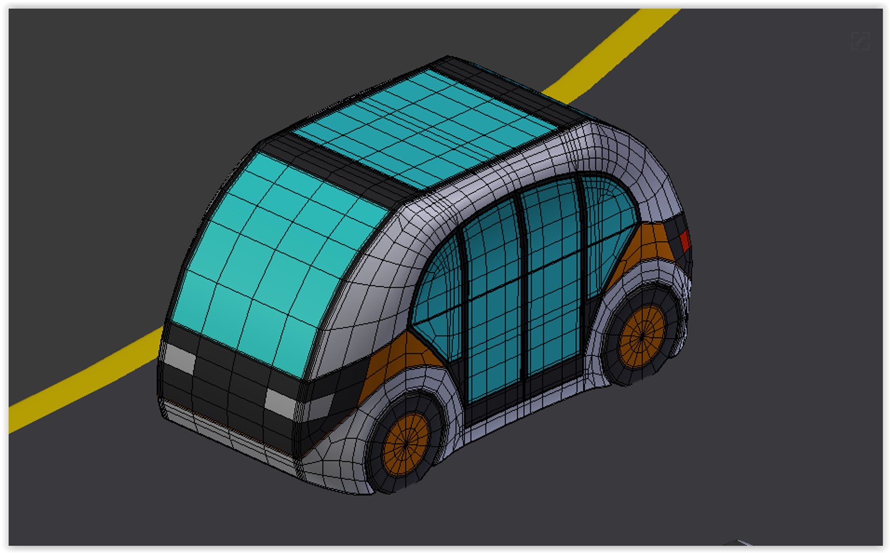 Cars Scene Model - TurboSquid 1374910