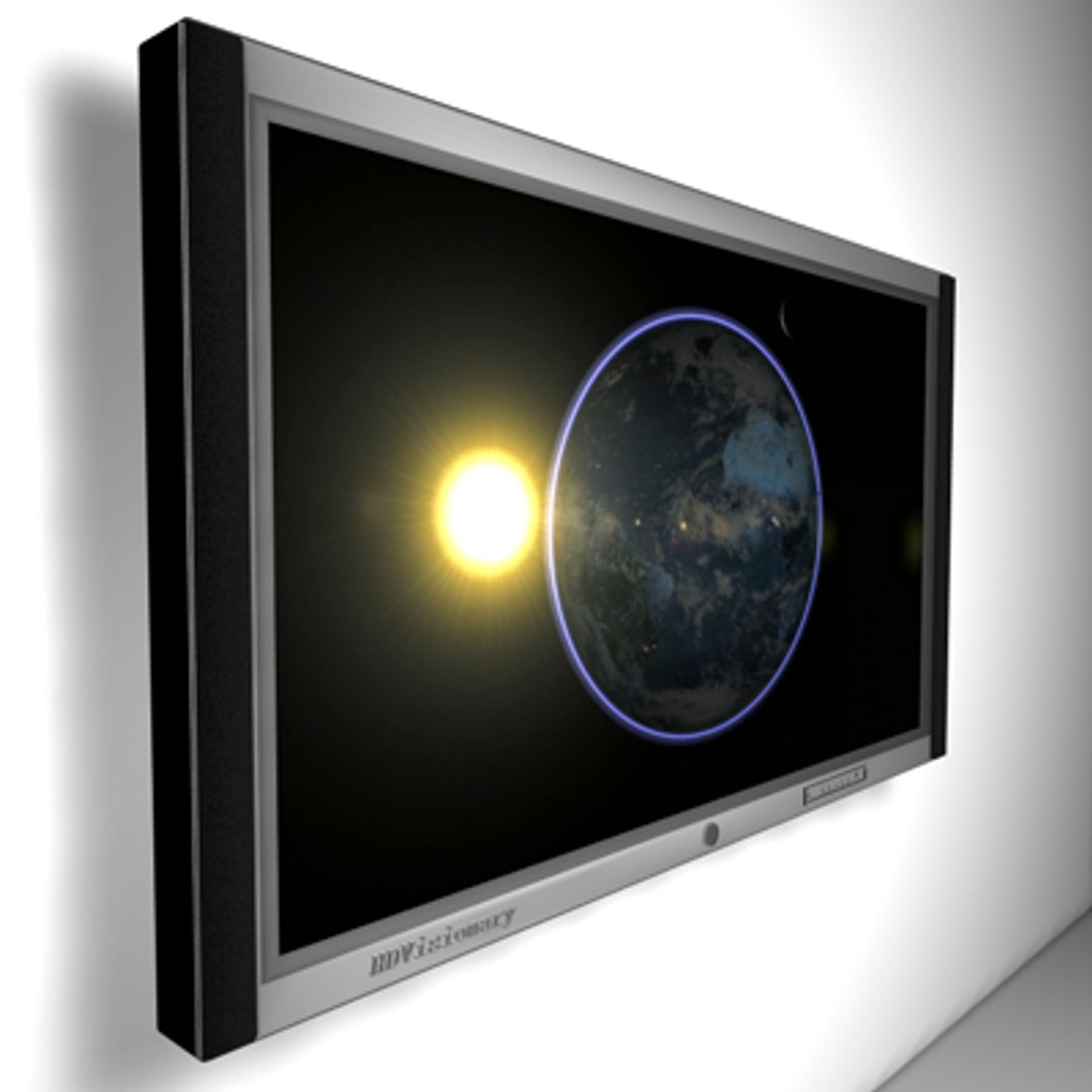 Plasma Screen Tv 3d Model
