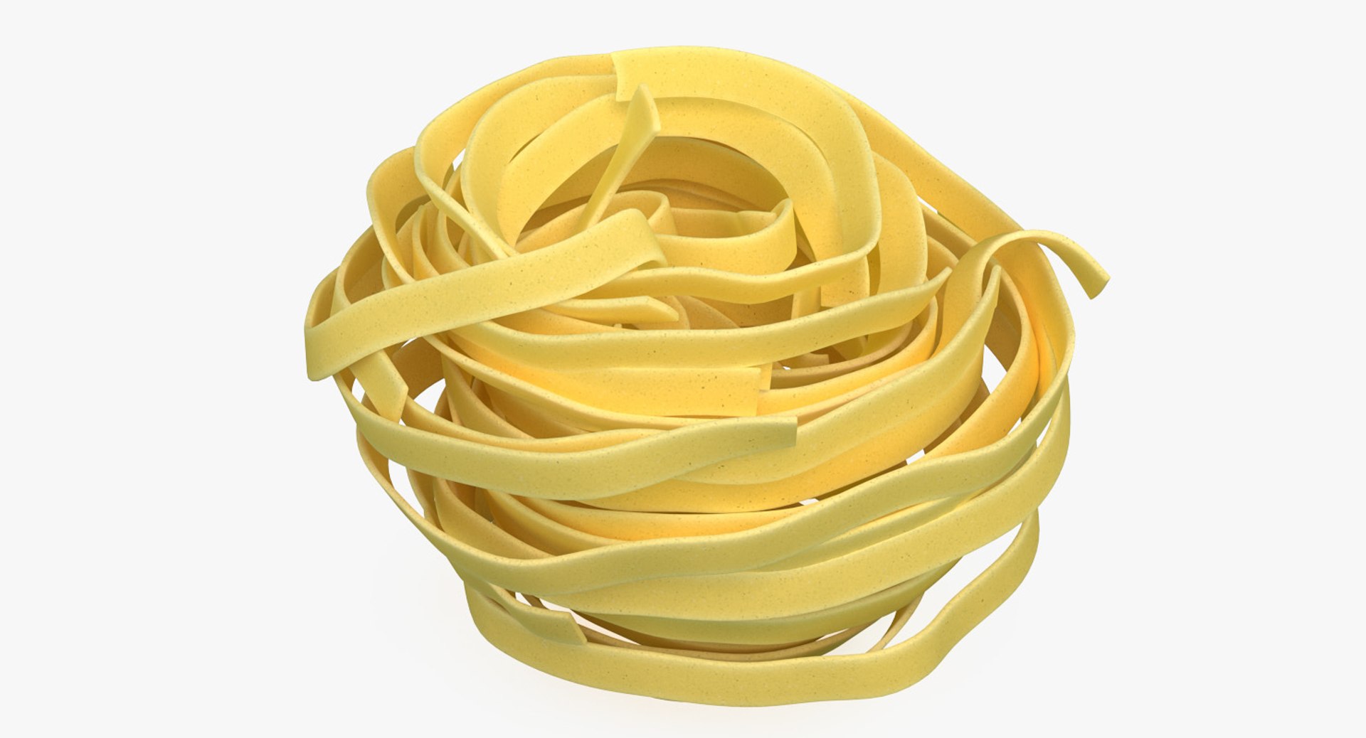 Pasta Nest Spaghetti Model - TurboSquid 1366970