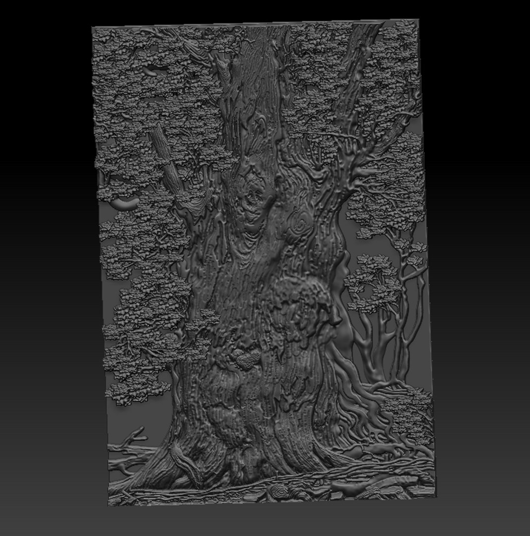 Stl Big Tree 3D - TurboSquid 1286747