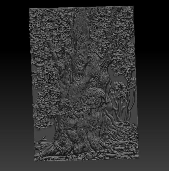 Stl big tree 3D - TurboSquid 1286747
