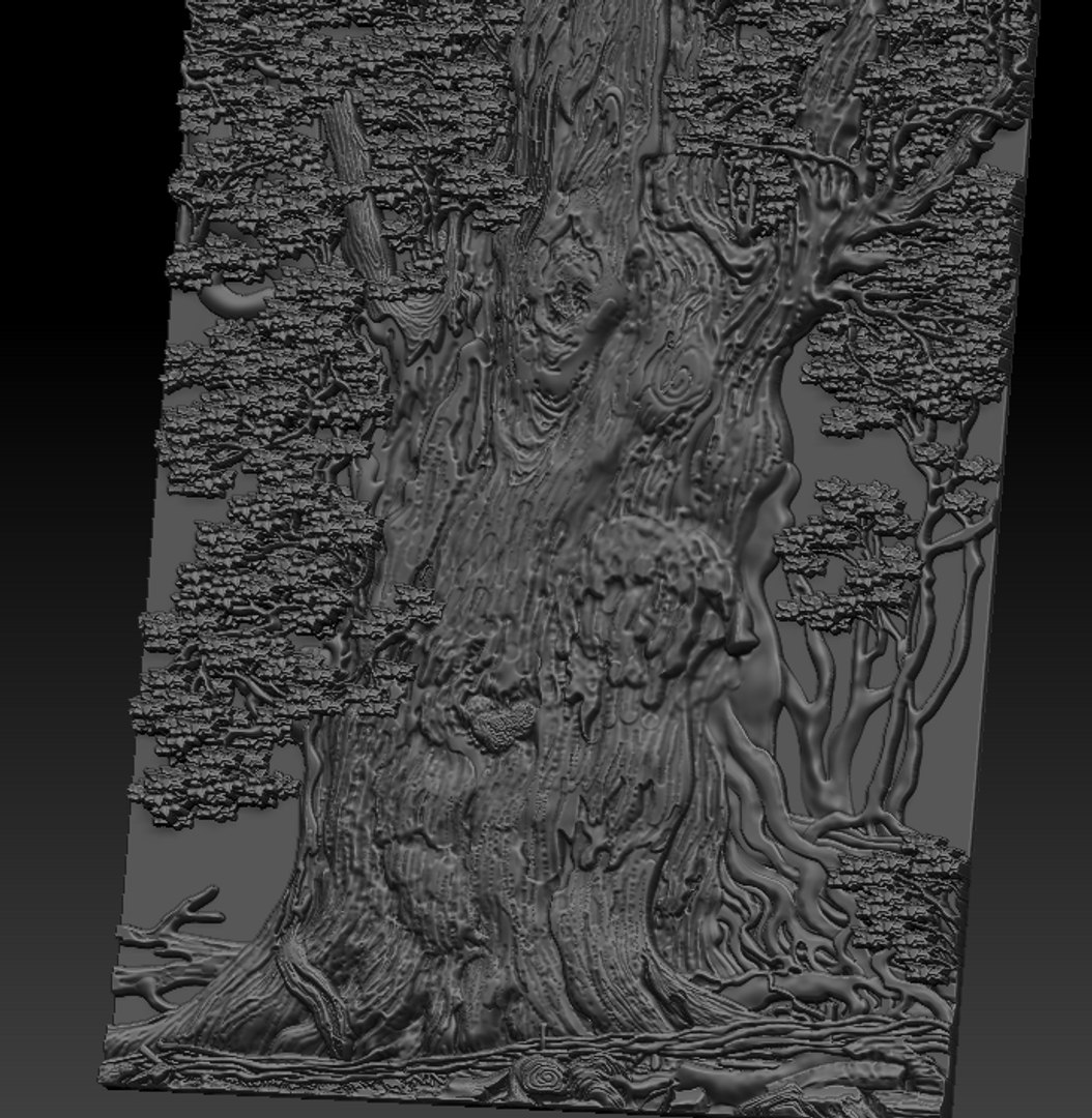Stl Big Tree 3D - TurboSquid 1286747