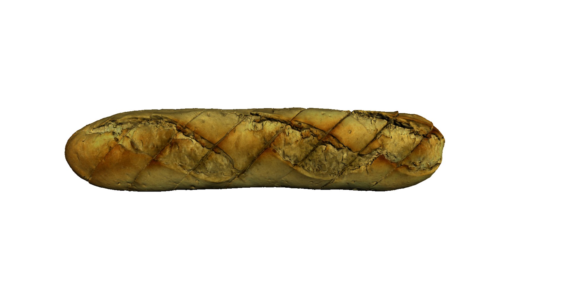 3d model bread roll