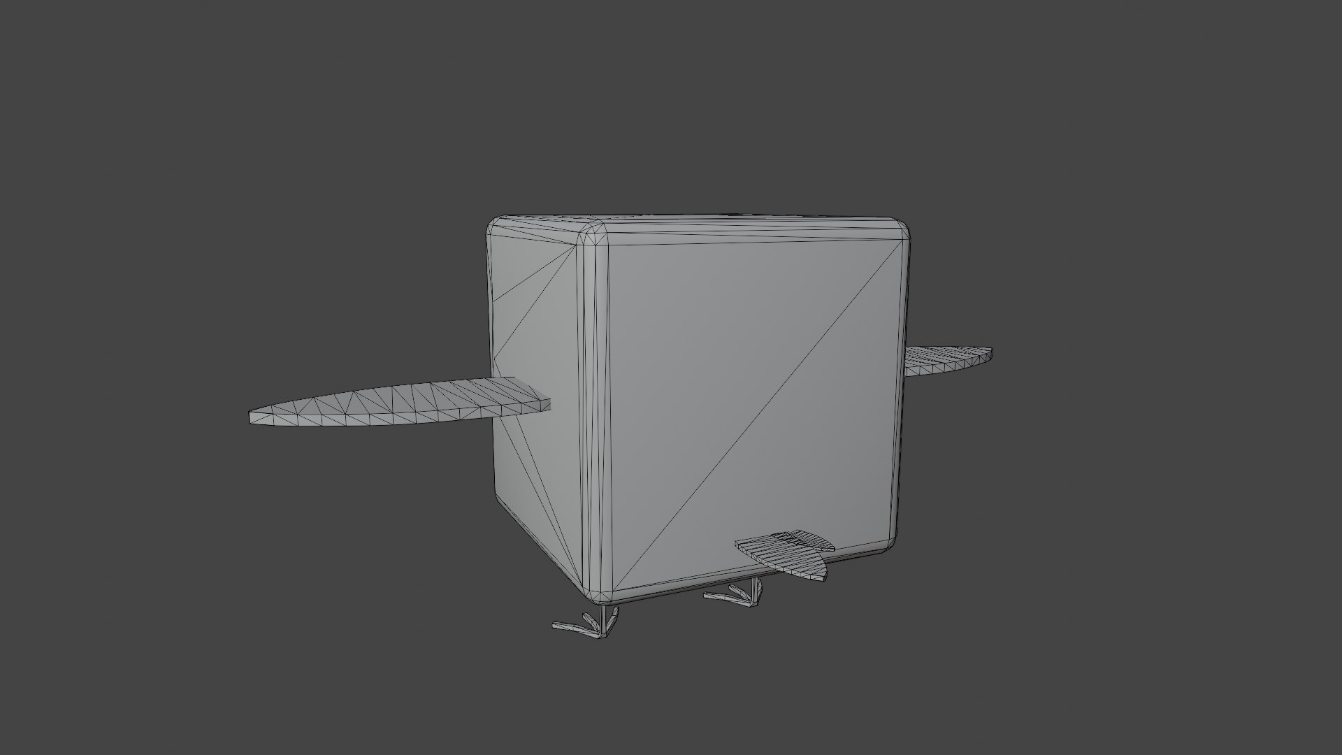 Free 3D Cubic Pigeon - TurboSquid 2400332