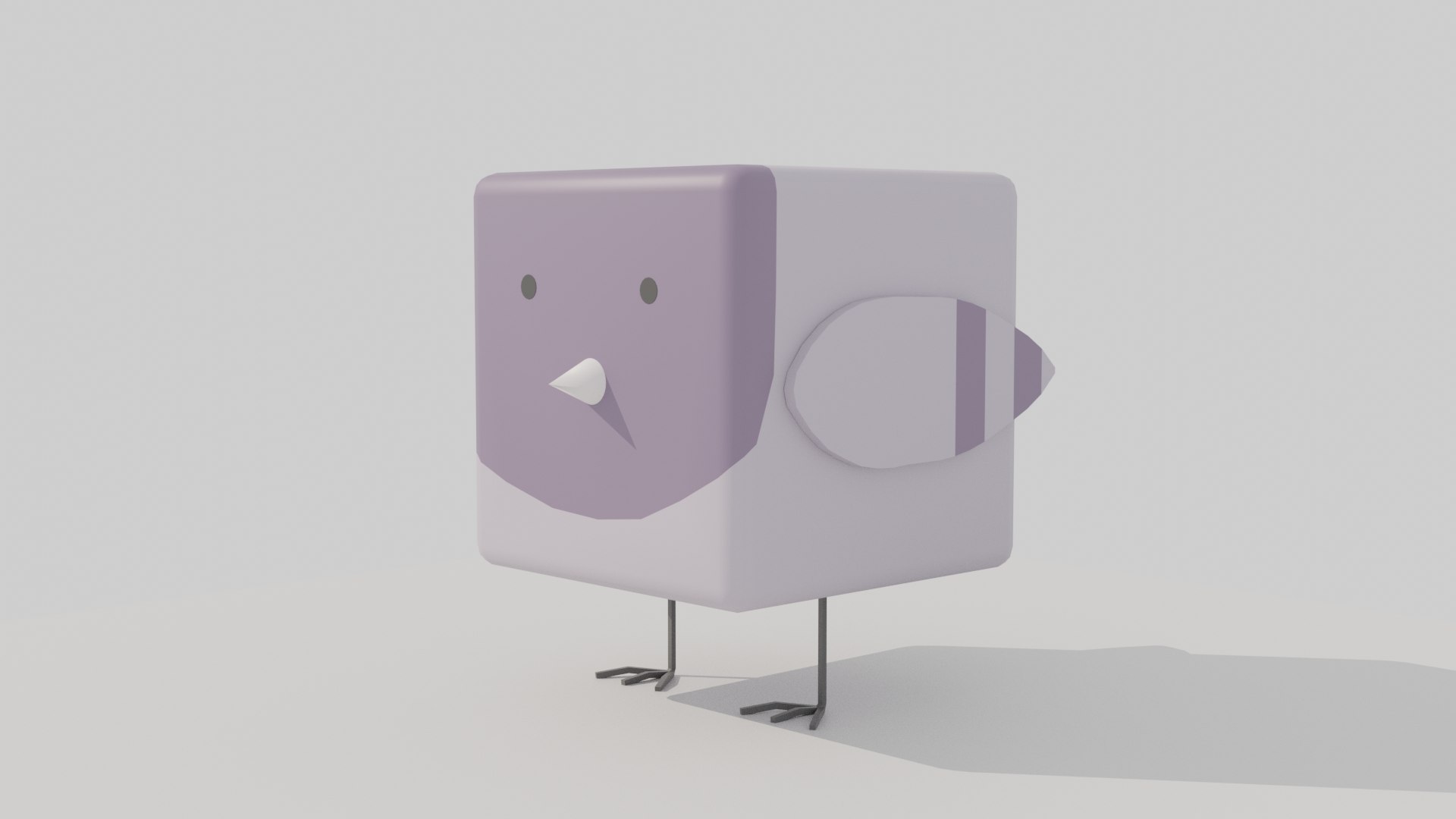 Free 3D Cubic Pigeon - TurboSquid 2400332