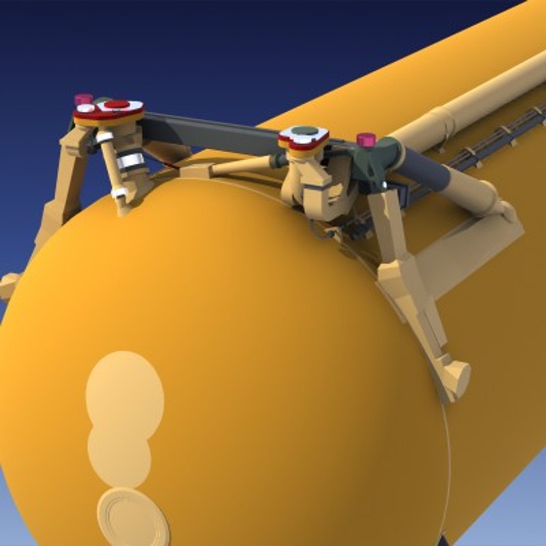 Space Shuttle External Tank 3d Max