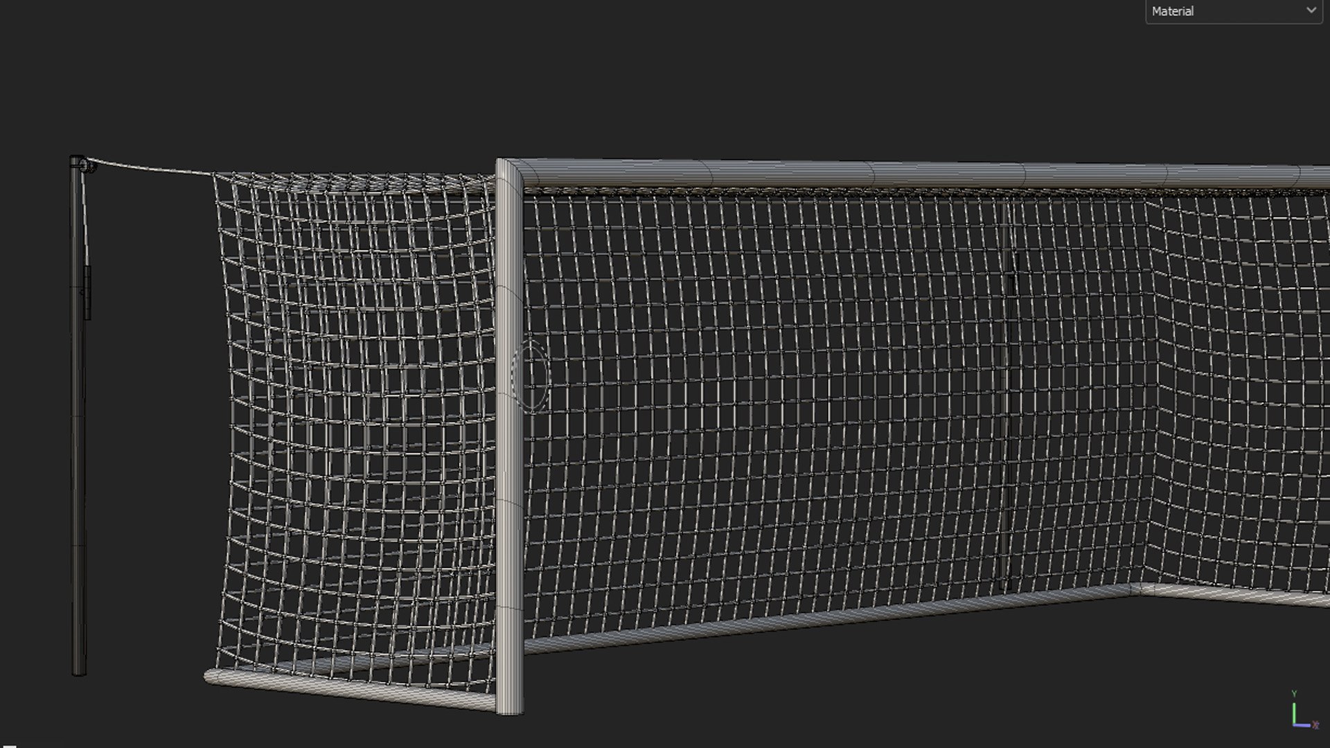 Soccer Goal 3D Model - TurboSquid 2124789