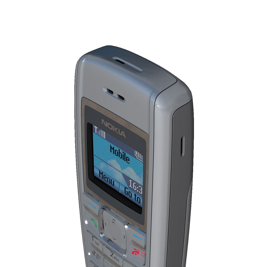 Mobile Phone Nokia 1600 3D Model - TurboSquid 1264125