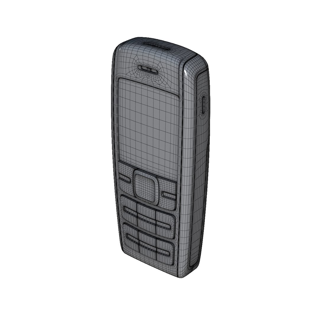 Mobile Phone Nokia 1600 3D Model - TurboSquid 1264125