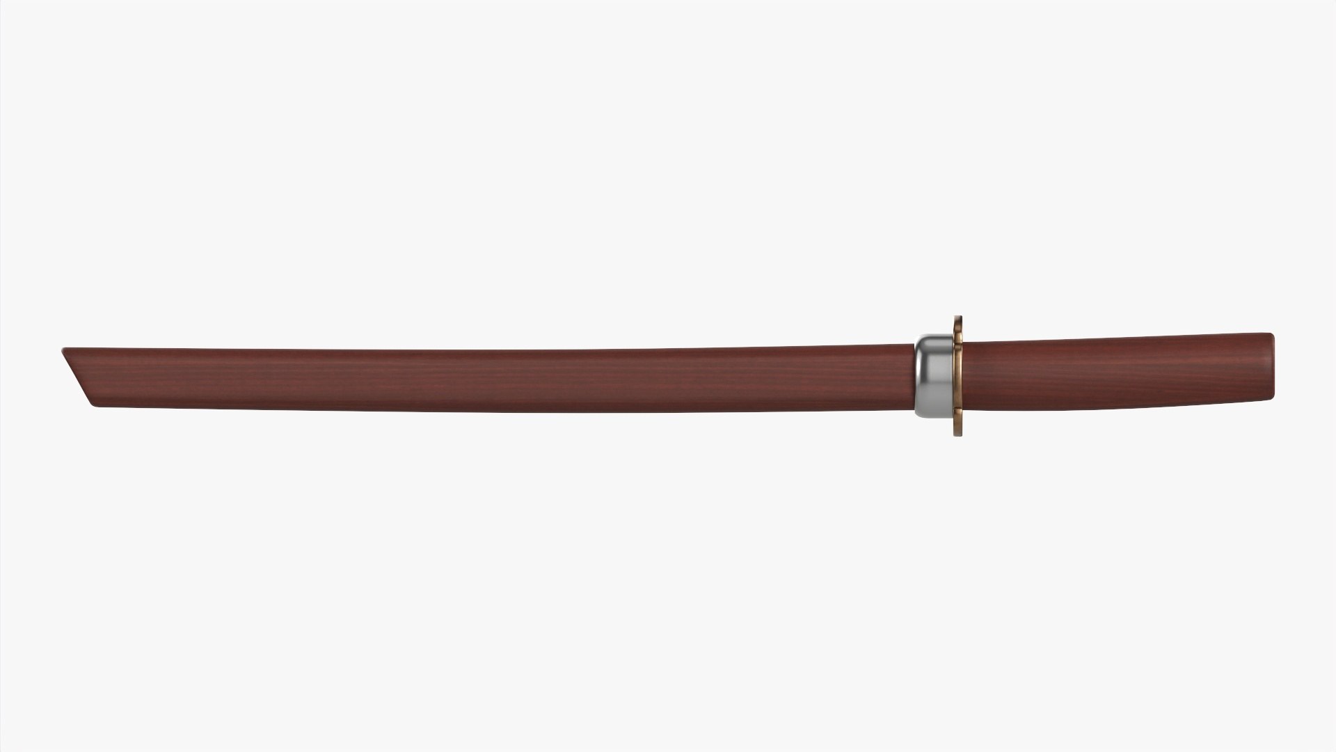 Bokken Shoto 3D Model - TurboSquid 1856493