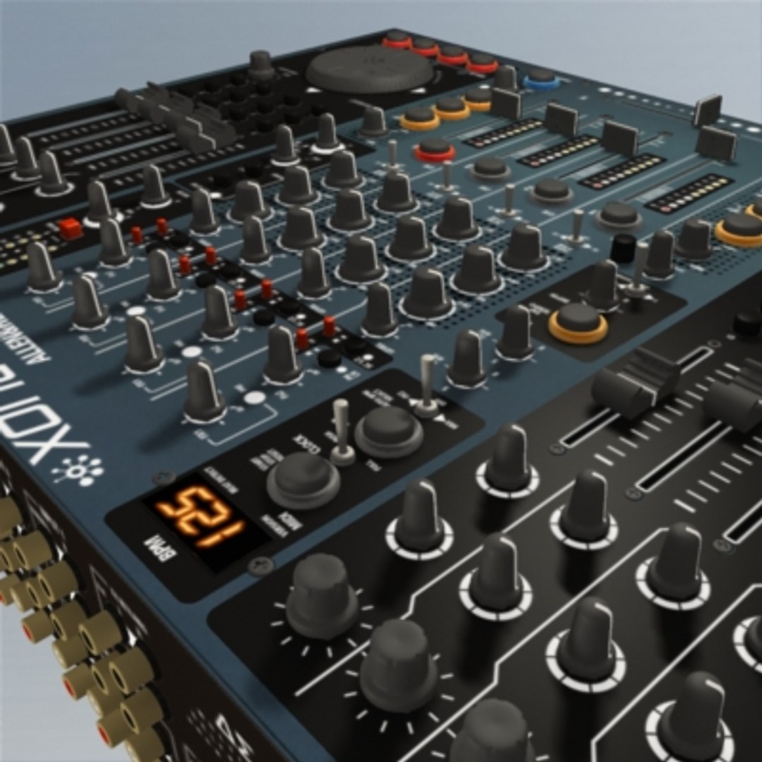 3d model xone mixer