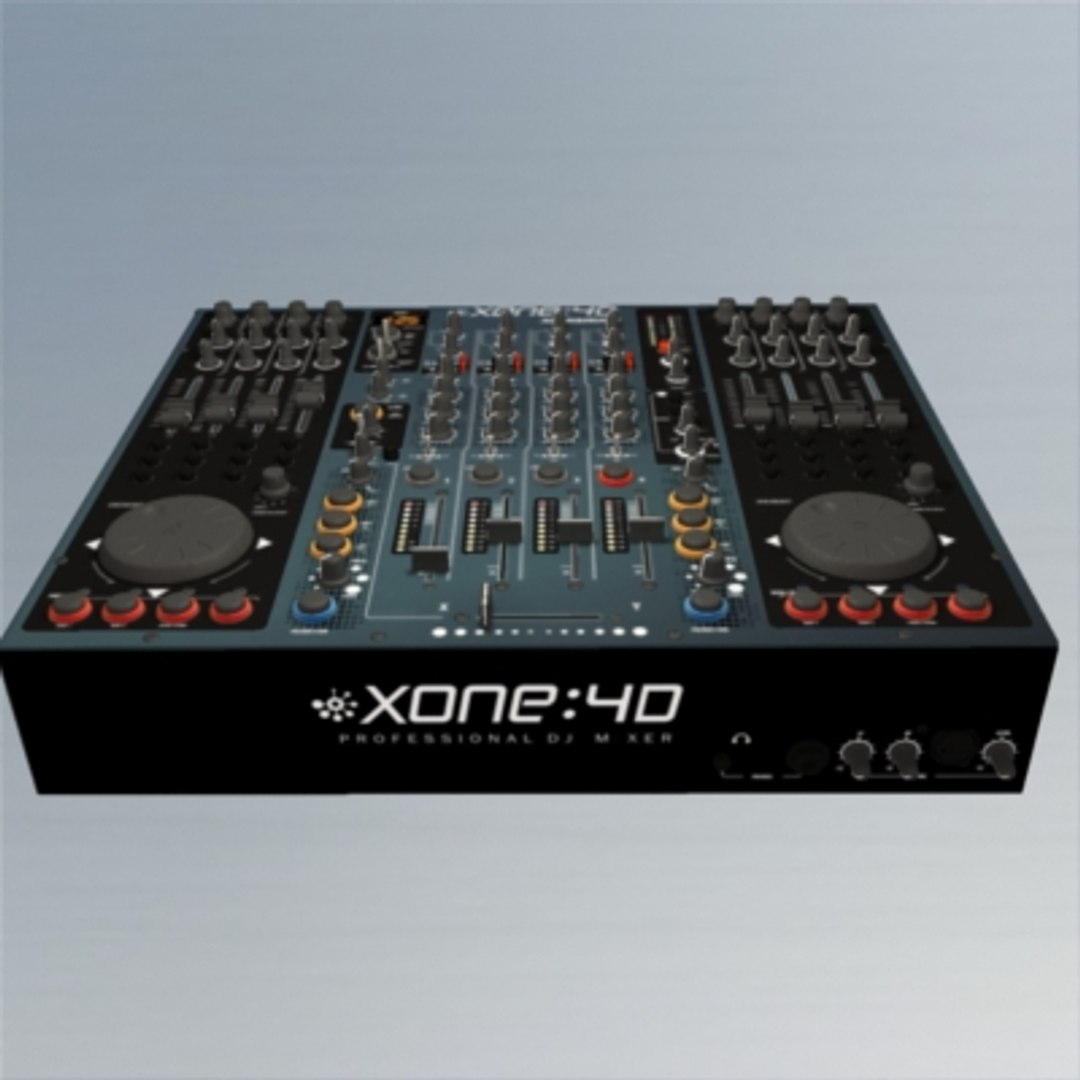 3d model xone mixer