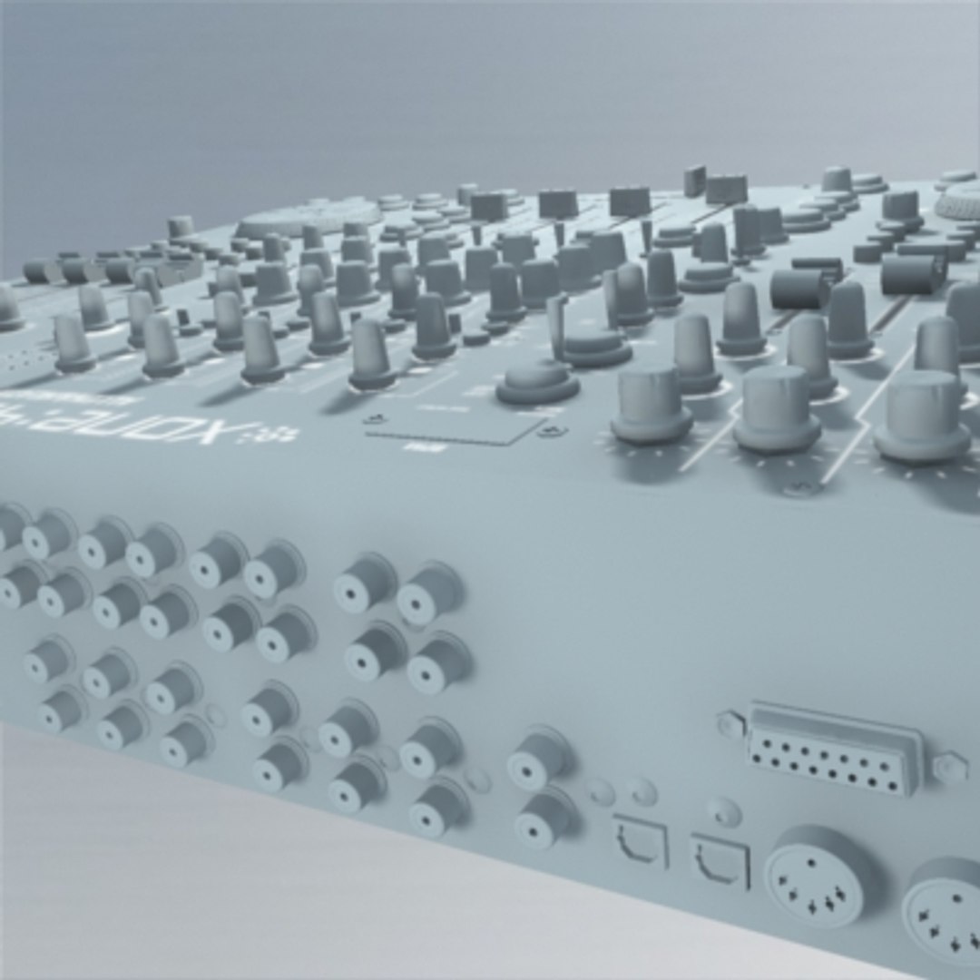 3d model xone mixer