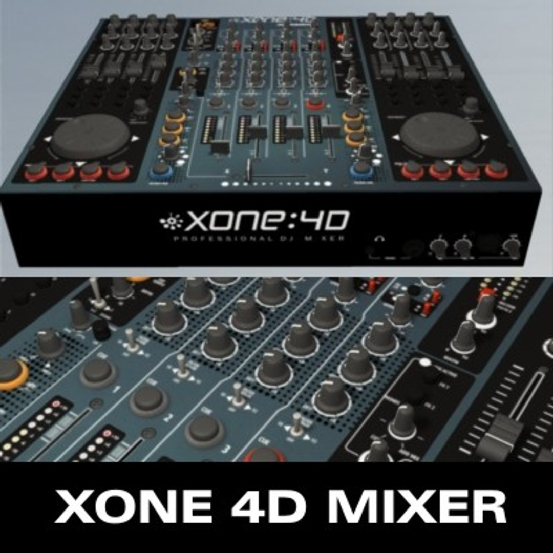 3d model xone mixer