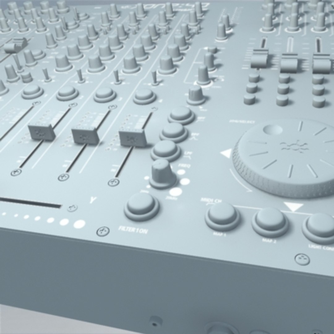3d model xone mixer