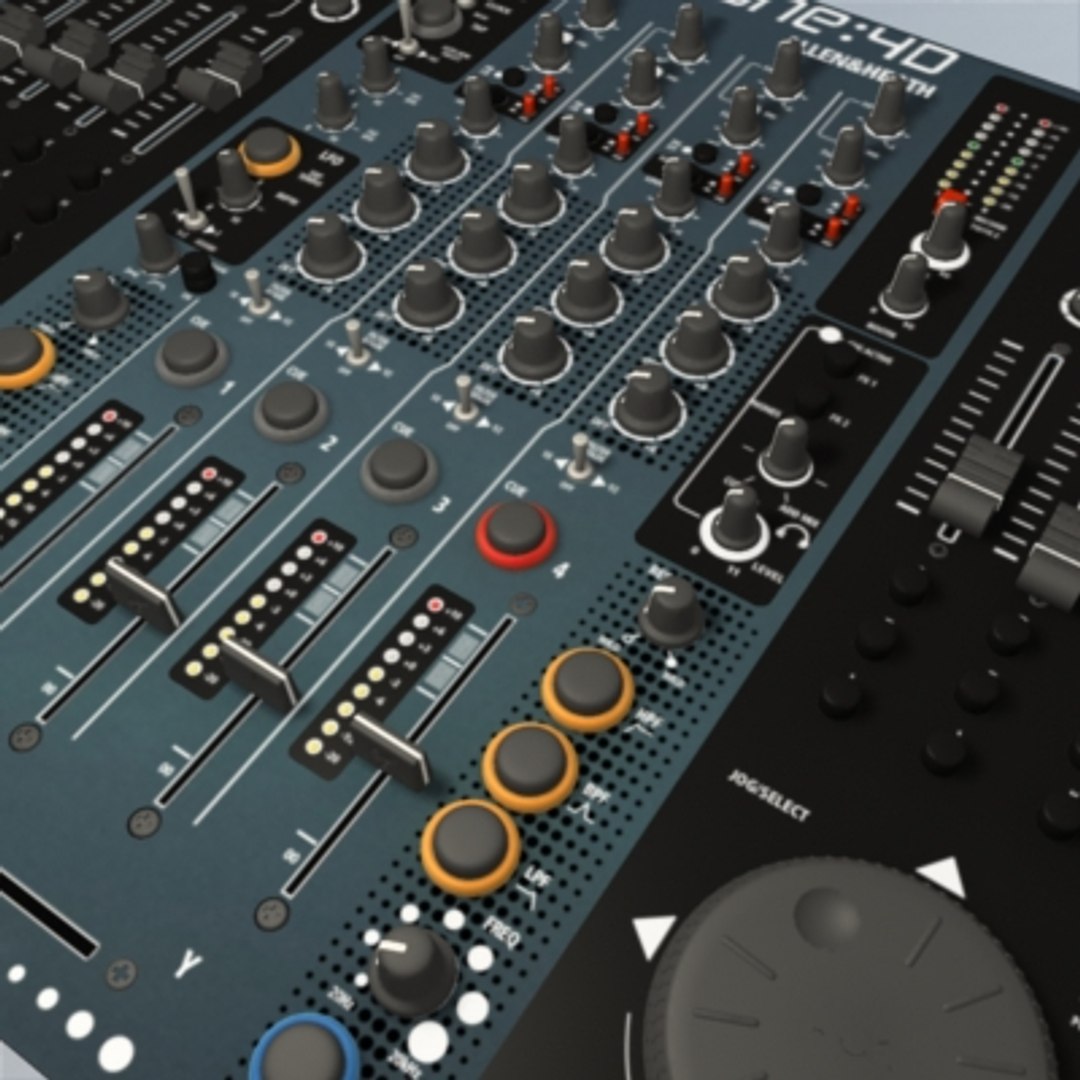 3d Model Xone Mixer