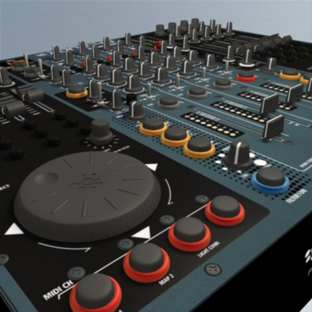 3d model xone mixer