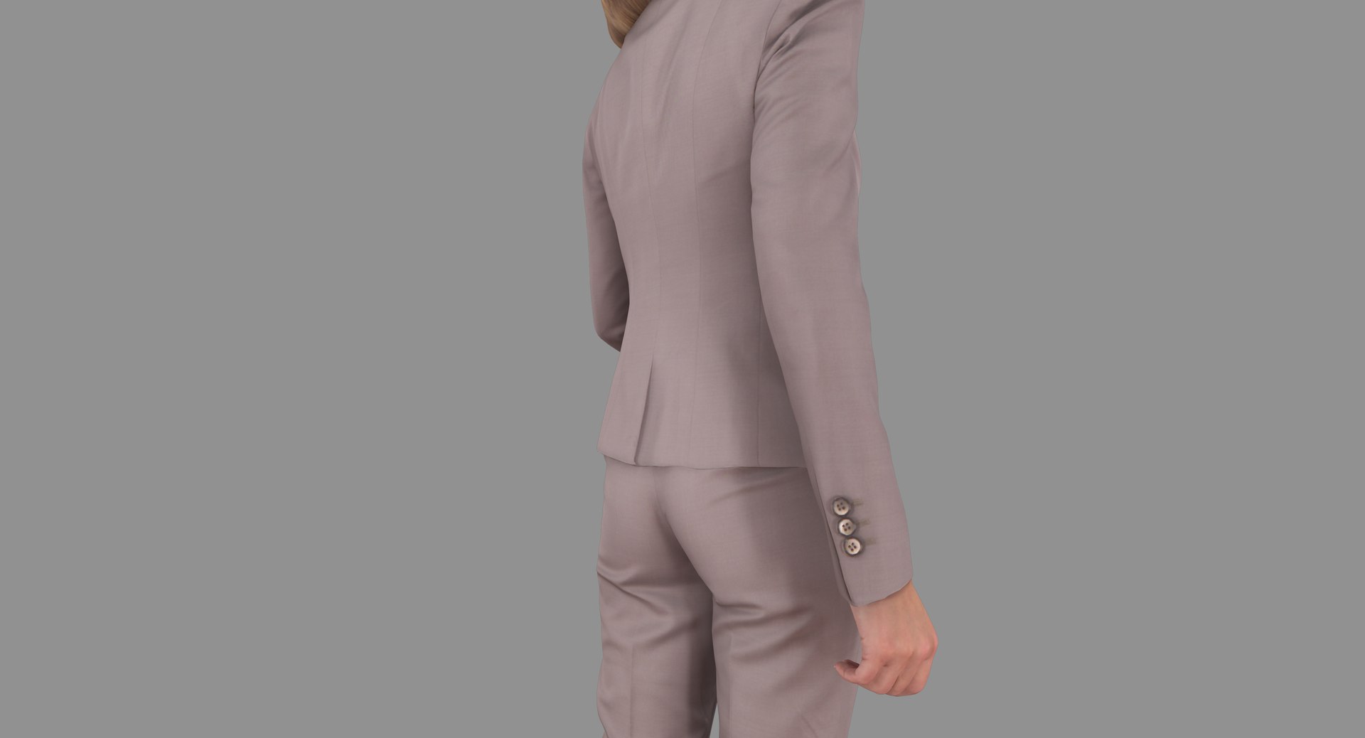 3D active business woman human body - TurboSquid 1158279