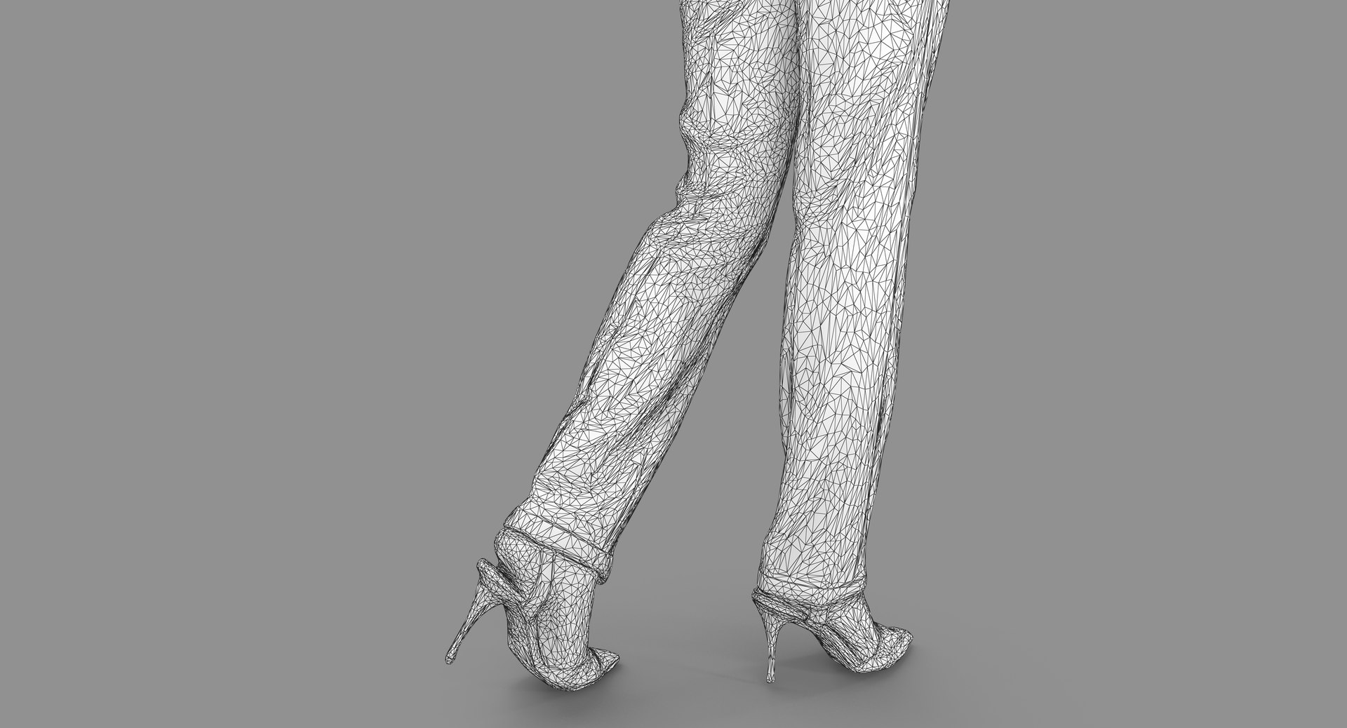 3D active business woman human body - TurboSquid 1158279