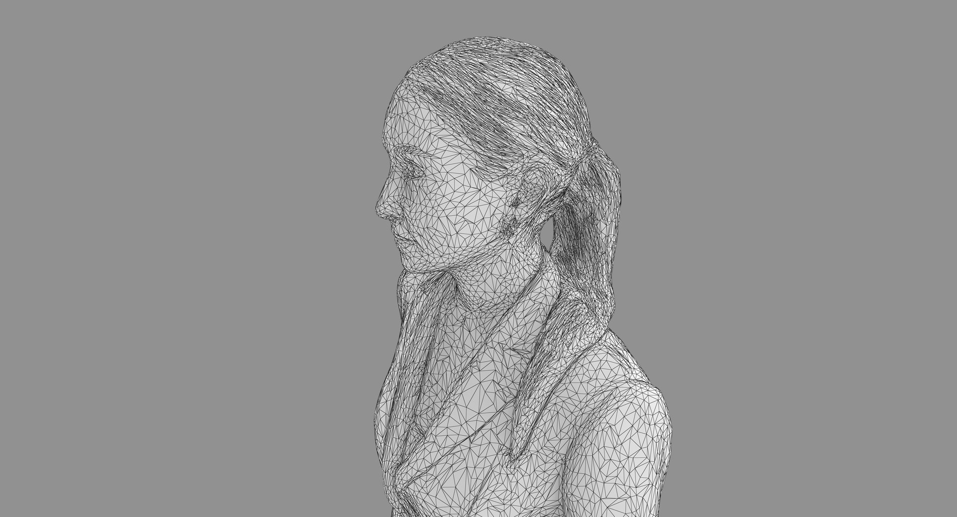 3D active business woman human body - TurboSquid 1158279