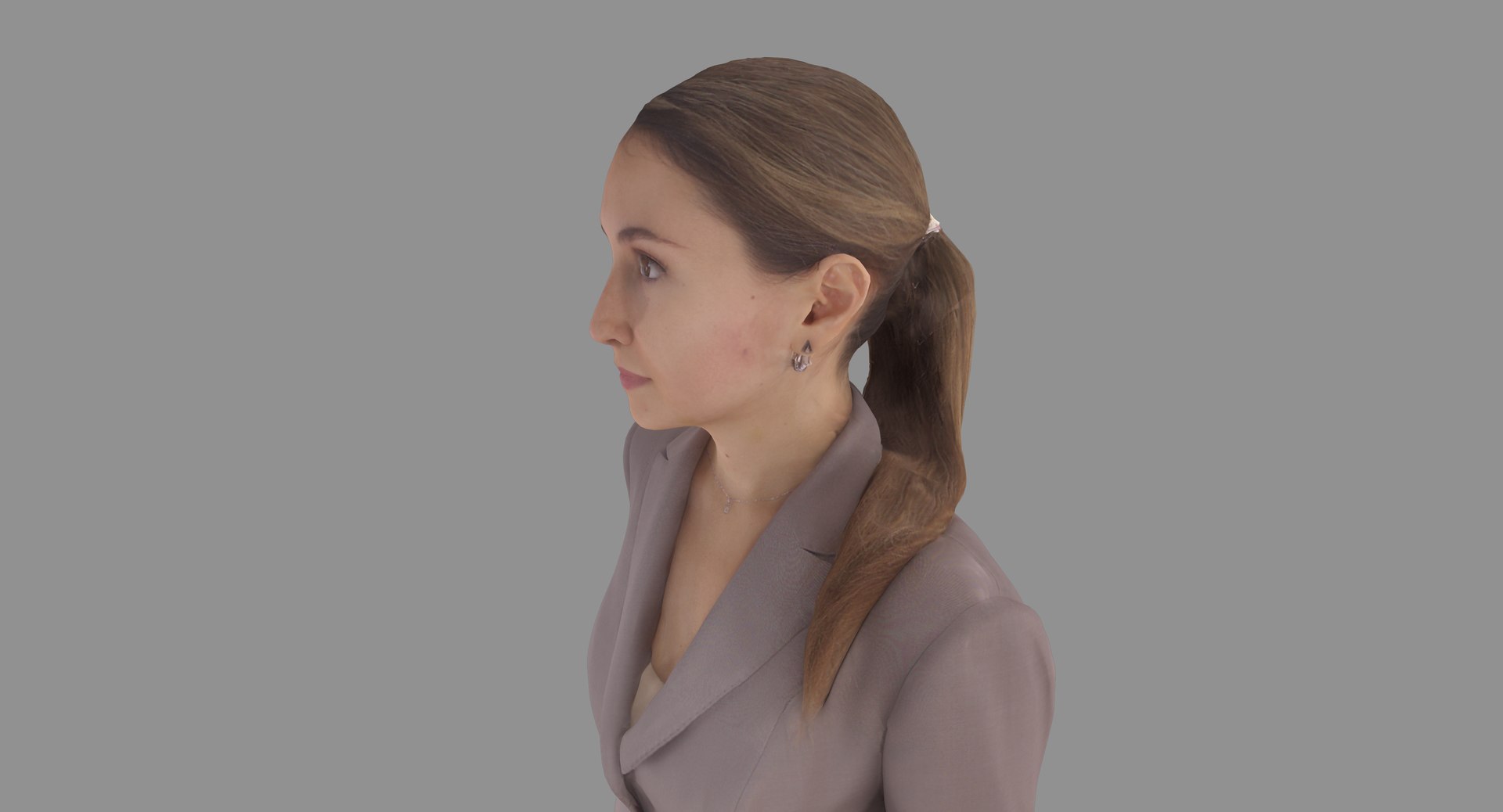 3D active business woman human body - TurboSquid 1158279