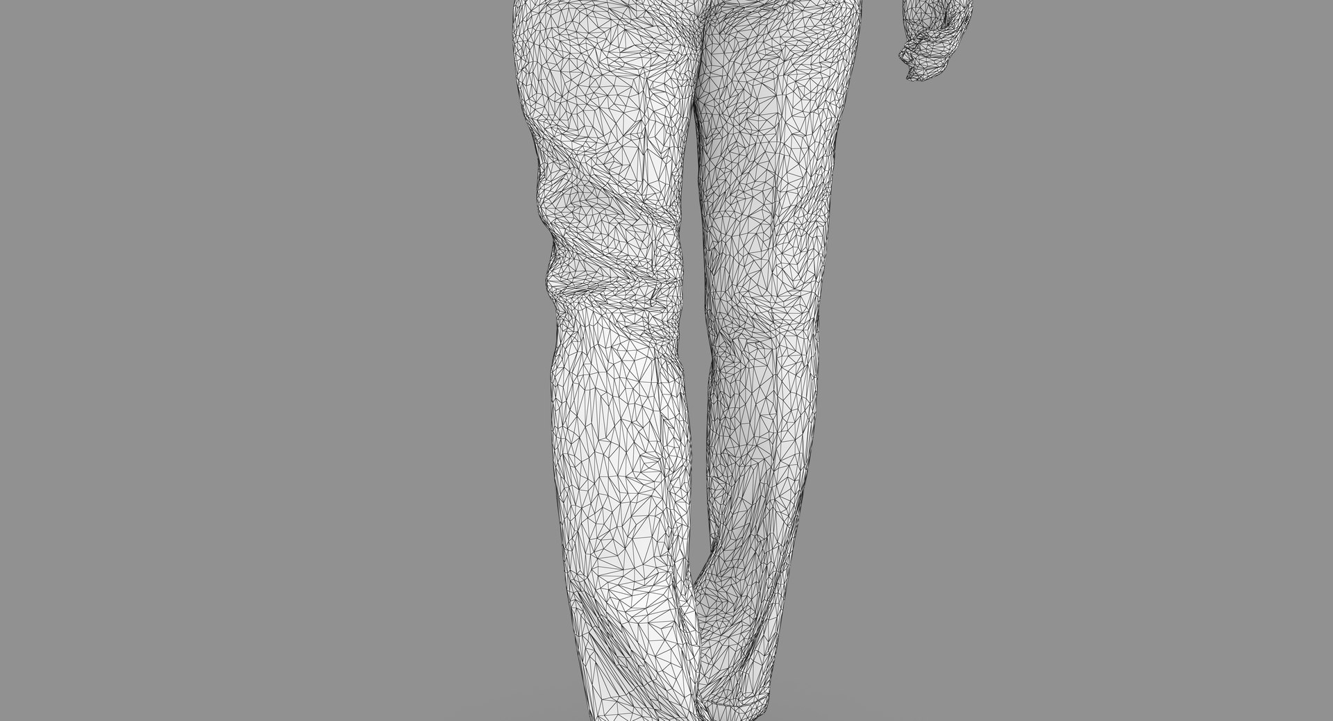 3D active business woman human body - TurboSquid 1158279
