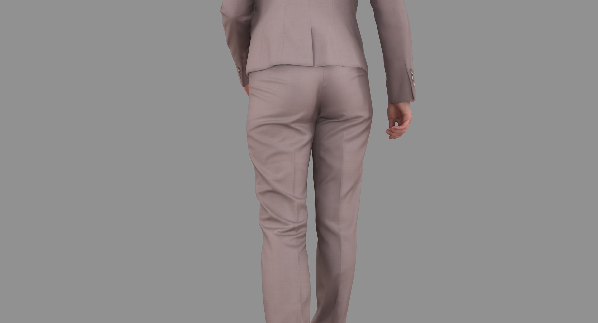 3D active business woman human body - TurboSquid 1158279