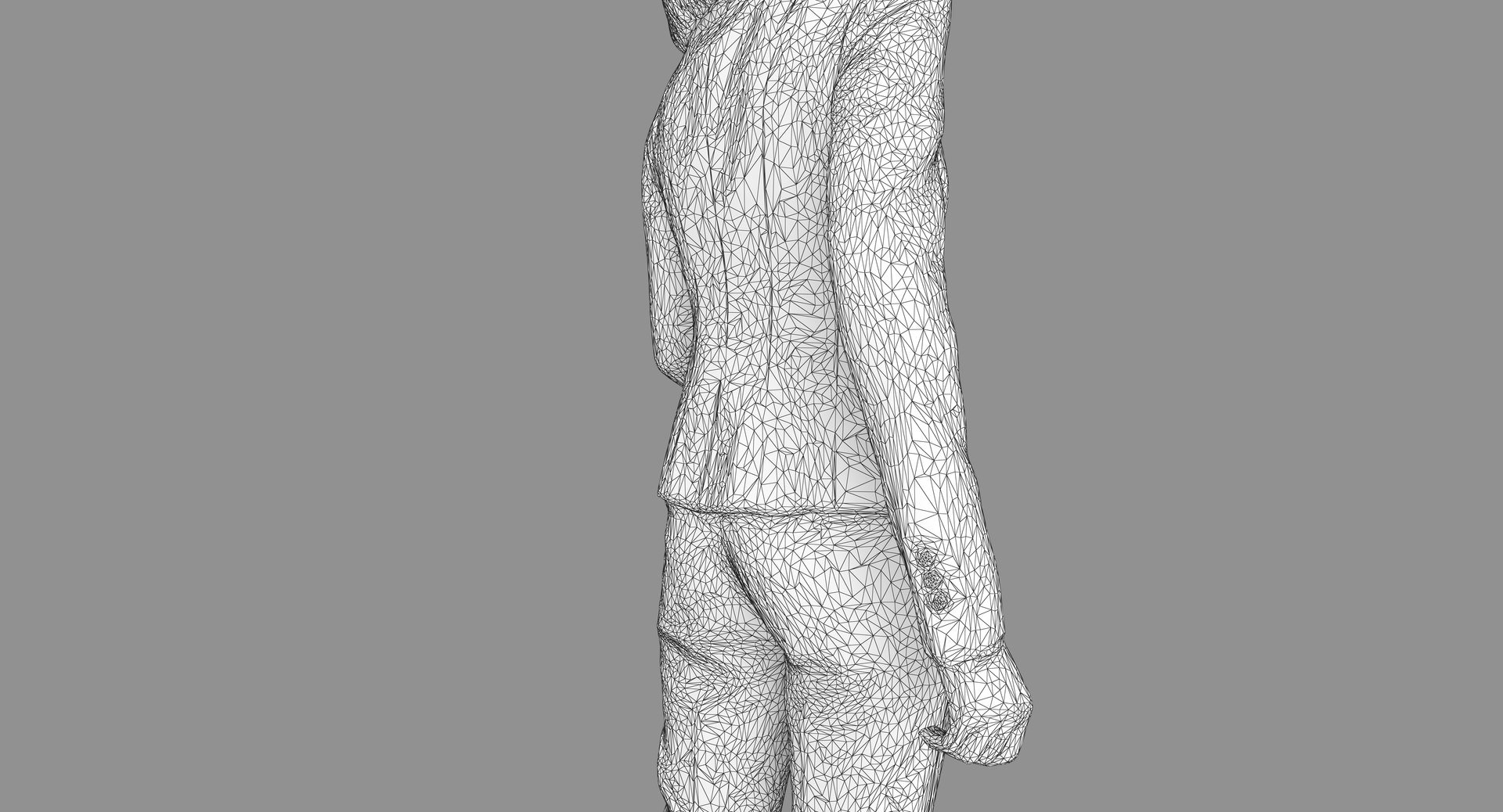 3D active business woman human body - TurboSquid 1158279