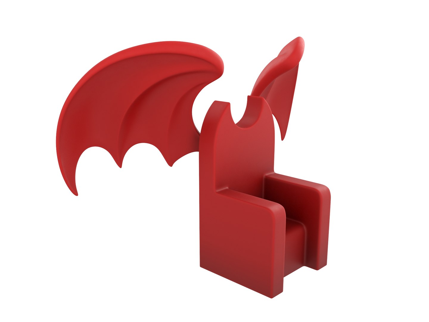 Furniture001 Bat Throne 3D - TurboSquid 1967706