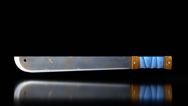 3D Game ready cartoon machete pack model - TurboSquid 1848373