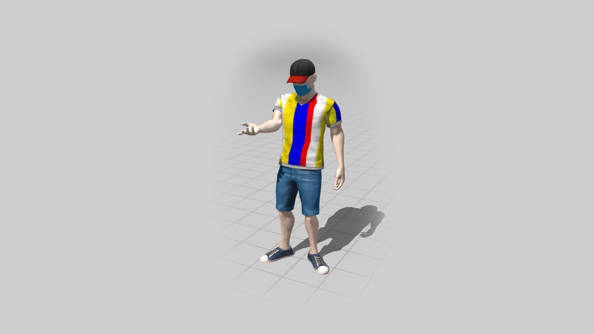 3D Tourist Man 5 - TurboSquid 1902656
