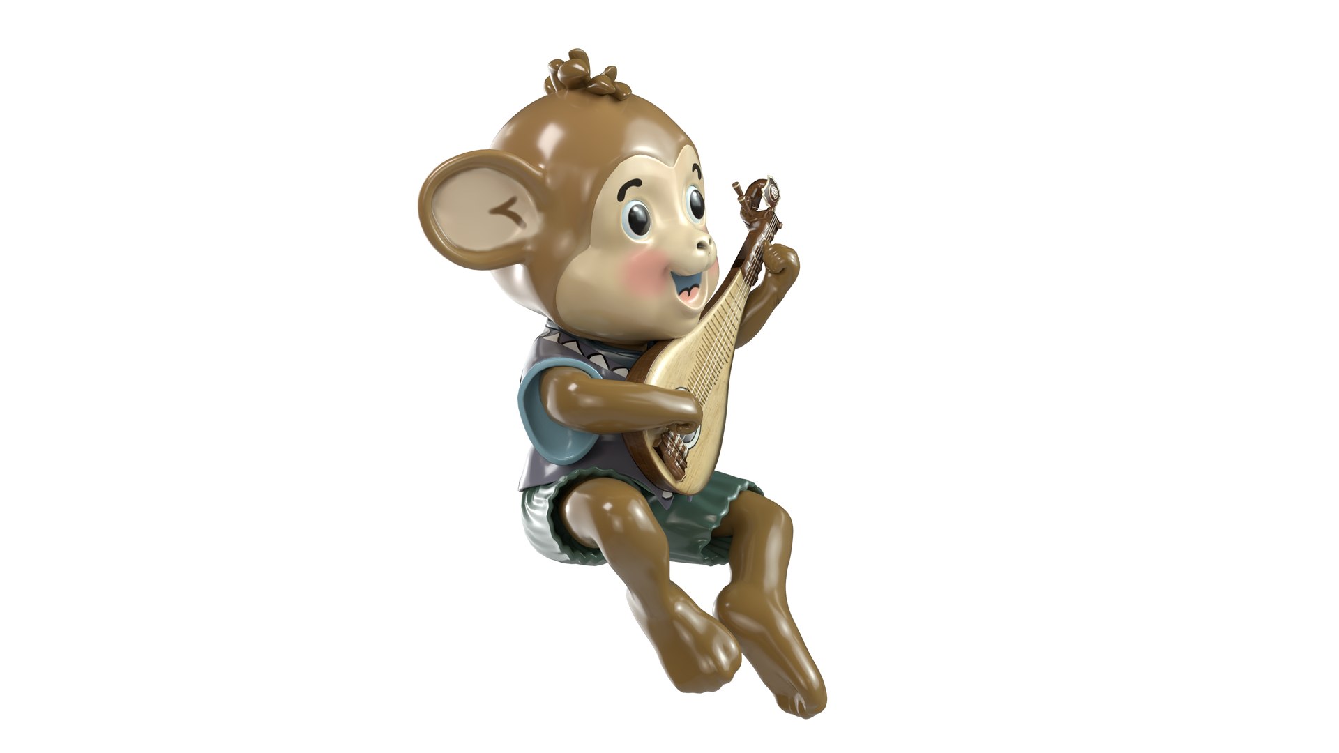 Monkey 3D - TurboSquid 2119200