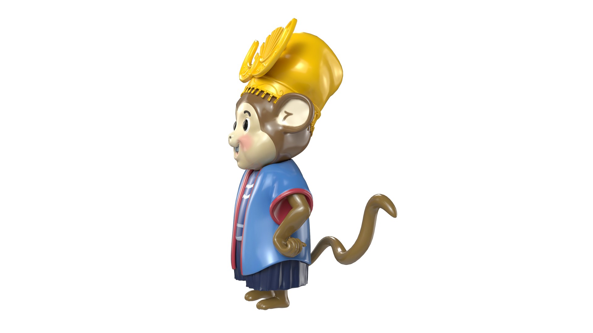 Monkey 3D - TurboSquid 2119200
