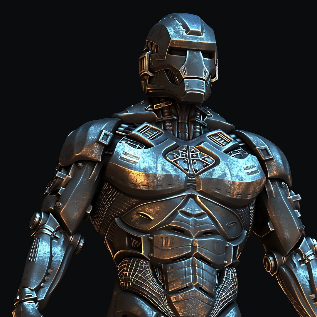 Super hero airon 3D - TurboSquid 1330836