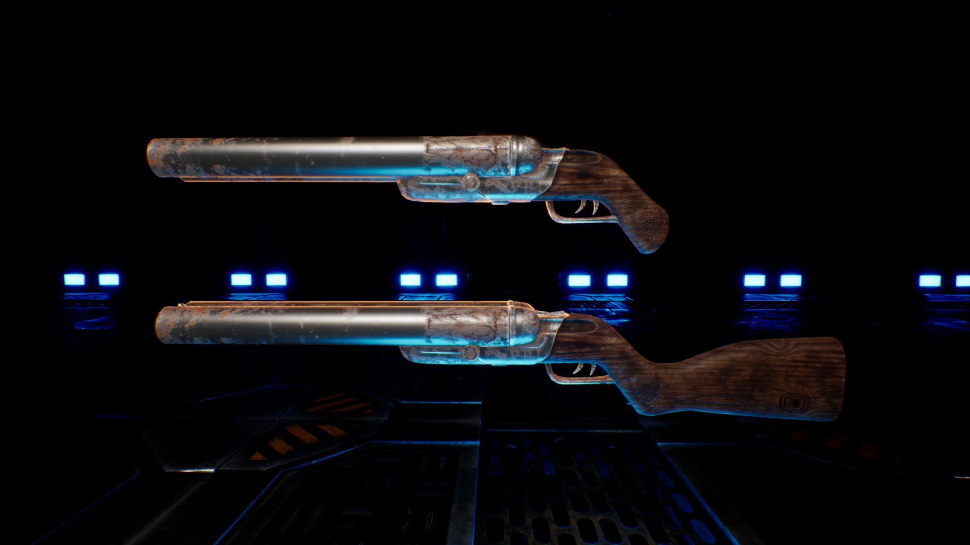 3D 5 FPS Sci Fi Weapon Pack With Animations And Multiple Skins For ...